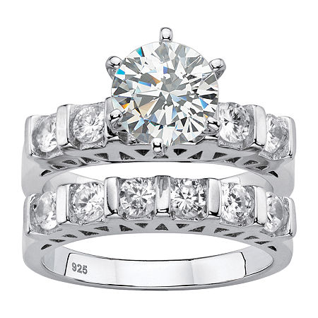 Click here for DiamonArt Womens 3 CT. T.W. White Cubic Zirconia P... prices