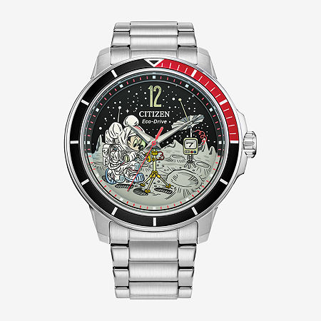 Click here for Citizen Eco-Drive Mens Mickey Mouse Astronaut Stai... prices