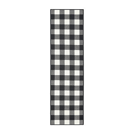 Click here for Covington Home Martinique Gingham Plaid 23X76 Indo... prices