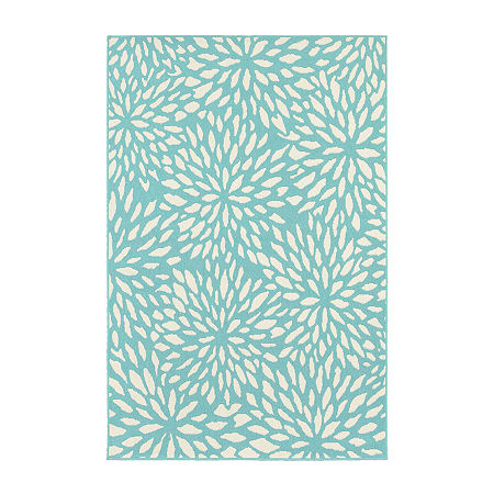 Click here for Covington Home Marquesas Blooms Indoor Outdoor Rec... prices