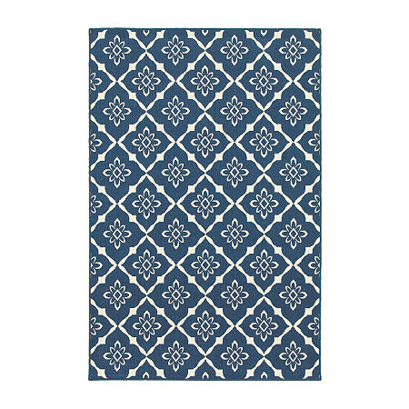 Click here for Covington Home Marquesas Floral Diamond Indoor Out... prices