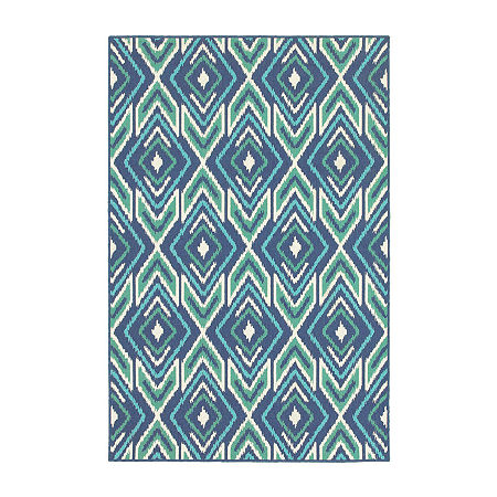 Click here for Covington Home Marquesas Diamond Ikat Indoor Outdo... prices