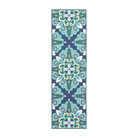 Click here for Covington Home Marquesas Medallion 23X76 Indoor Ou... prices