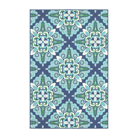 Click here for Covington Home Medallion Indoor Outdoor Rectangula... prices
