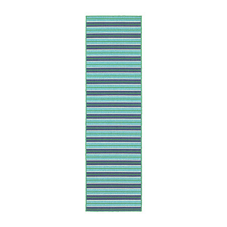 Click here for Covington Home Marquesas Multi Stripe 23X76 Indoor... prices