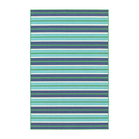 Click here for Covington Home Marquesas Multi Stripe Indoor Outdo... prices