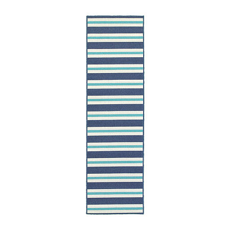 Click here for Covington Home Marquesas Striped 23X76 Indoor Outd... prices