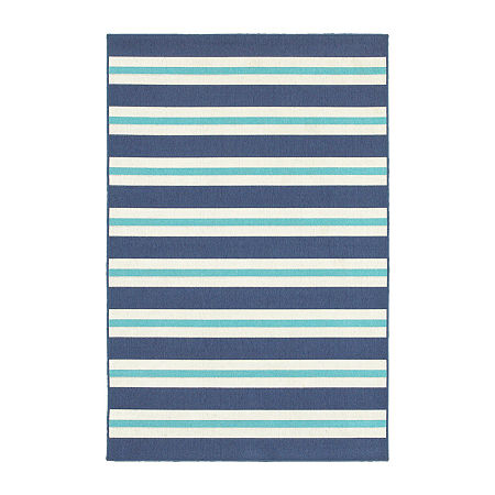 Click here for Covington Home Marquesas Striped Indoor Outdoor Re... prices