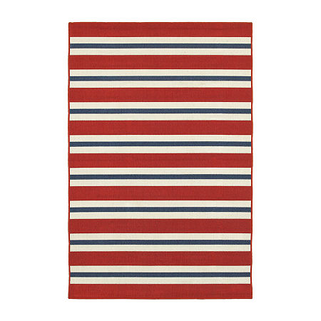 Click here for Covington Home Marquesas Striped Indoor Outdoor Re... prices