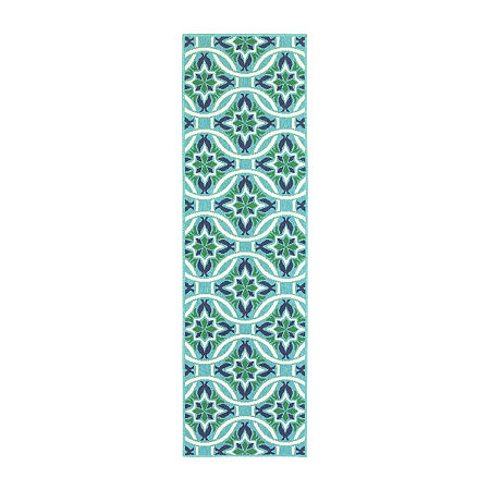 Click here for Covington Home Marquesas Floral Trellis 23X76 Indo... prices