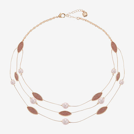 Click here for Monet Jewelry Layered Womens 17 Inch Strand Neckla... prices