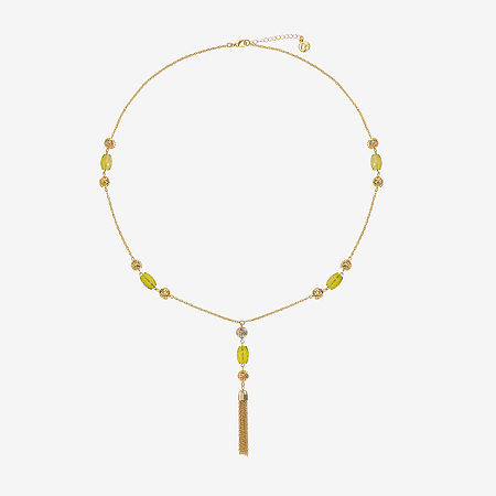 Click here for Liz Claiborne Beaded Tassel Womens 30 Inch Pendant... prices