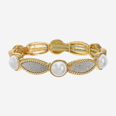 Click here for Monet Jewelry Womens Simulated Pearl Stretch Brace... prices
