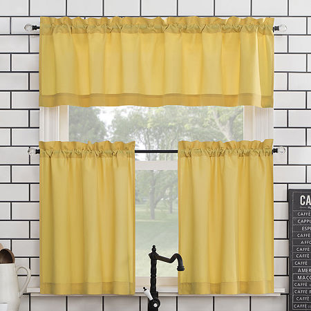 Click here for No 918 Martine 3-pc. Rod Pocket Window Tier  One S... prices