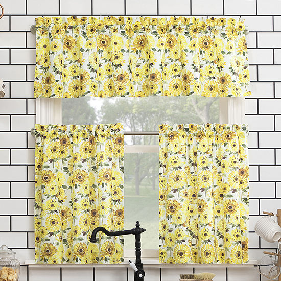 No 918 Sunny Rod Pocket Tailored Valances, Color: Yellow - JCPenney No 918 Sunny Rod Pocket Tailored Valances, Color: Yellow - JCPenney