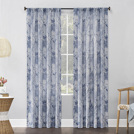 Click here for No 918 Hilary Rod Pocket Sheer Single Curtain Pane... prices