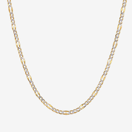 Click here for Made in Italy Unisex Adult 14K Two Tone Gold 18 In... prices