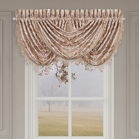 Click here for J Queen New York Rosewater Window Waterfall Valanc... prices