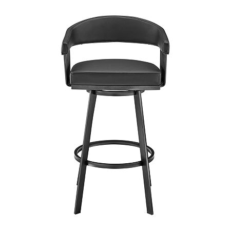 Click here for Chelsea 25 Swivel Bar Stool  One Size  Black prices