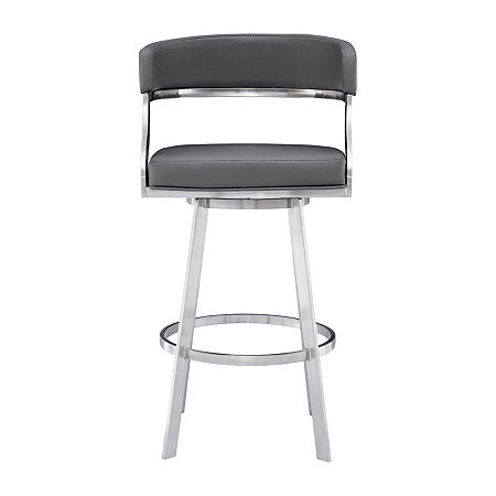 Click here for Dione Swivel 30 Counter Height Stool  One Size  Gr... prices