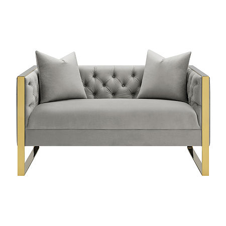 Click here for Eastbrook Track-Arm Loveseat  One Size  Gray prices