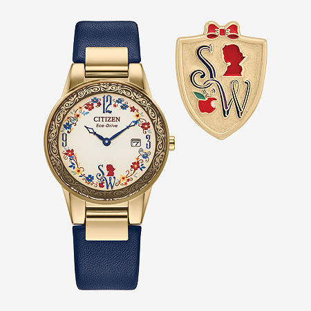 Click here for Citizen Eco-Drive Womens Disney Snow White Blue Le... prices