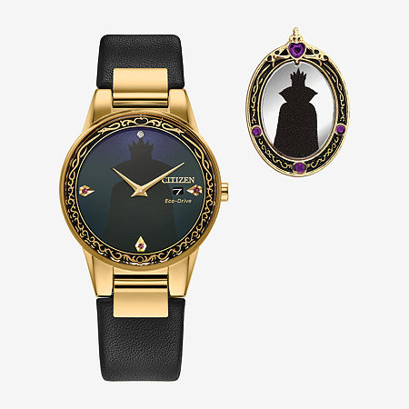 Click here for Citizen Eco-Drive Womens Disney Evil Queen Black L... prices