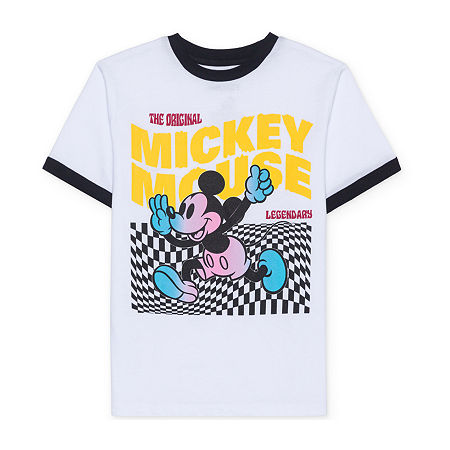 Click here for Disney Collection Little & Big Kid Boys Crew Neck... prices