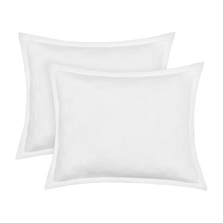 White Sand South Seas Sham  Standard - White