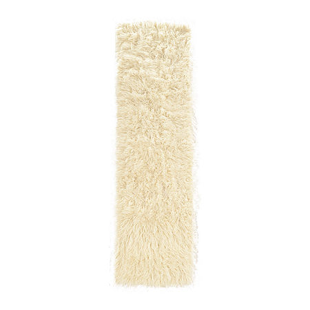 Click here for Linon Flokati Natural Runner - 2 x 8 prices