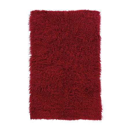 Click here for Linon Flokati Solid Woven Rectangular Area Rug  On... prices