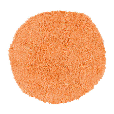 Click here for Linon Flokati Solid Woven Round Area Rug  One Size... prices
