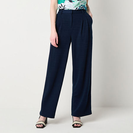Click here for Liz Claiborne Womens Wide Leg Mid Rise Pull-On Pan... prices