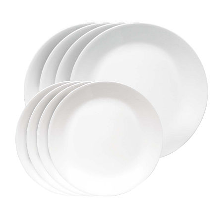 Click here for Corelle Shimmering White 8 Piece Glass Dinnerware... prices