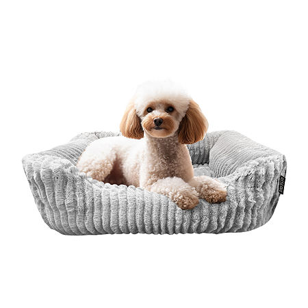Click here for Precious Tails 26 Charcoal Cuddler Pet Bed  One Si... prices