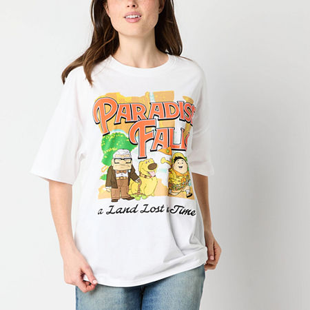 Click here for Disney Pixar Up Gravity Falls Oversized Tee Womens... prices
