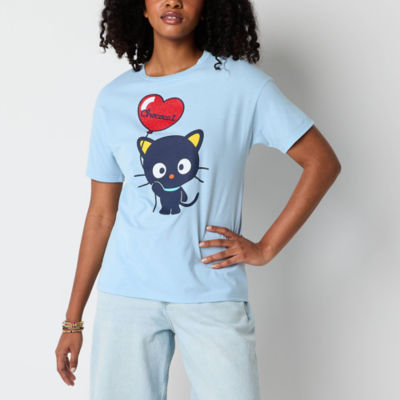 Chococat Friend Of The Month Boyfriend Tee Womens Crew Neck Short ...