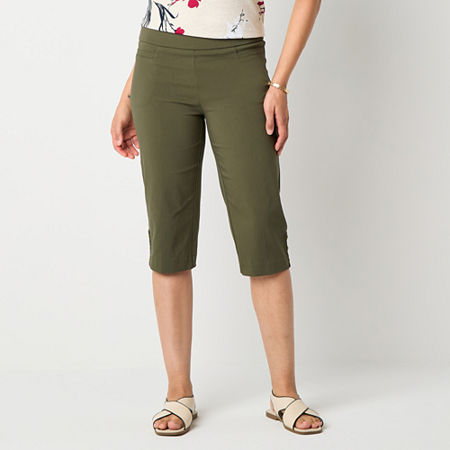 Click here for Liz Claiborne Alyssa Cropped Womens Stretch Fabric... prices