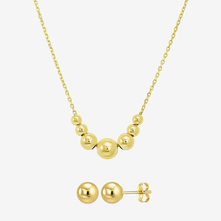 Click here for Womens 10K Gold 2-pc. Jewelry Set  One Size  Yello... prices