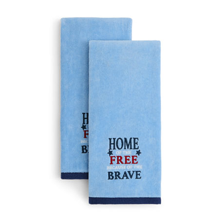 Click here for Avanti Hotfbotb 2 Pack Hand Towel  One Size  Blue prices