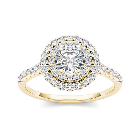 Click here for 1 CT. T.W. Diamond 14K Yellow Gold Engagement Ring... prices