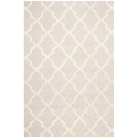 Click here for Safavieh Gale Wool Rectangular Rug  One Size  Pink prices
