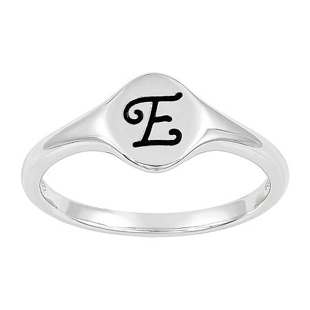 Click here for Womens Sterling Silver Signet Ring  8 prices