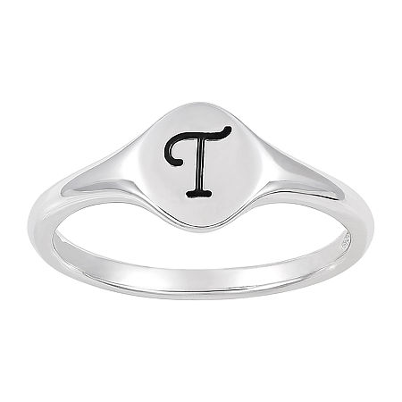 Click here for Womens Sterling Silver Signet Ring  8 prices