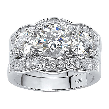 Click here for DiamonArt Womens 4 1/2 CT. T.W. White Cubic Zircon... prices