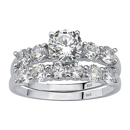Click here for DiamonArt Womens 2 1/2 CT. T.W. White Cubic Zircon... prices