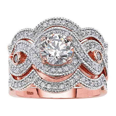 Click here for DiamonArt Womens 2 1/3 CT. T.W. White Cubic Zircon... prices