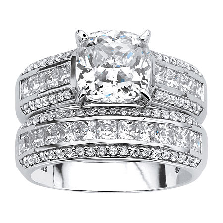 Click here for DiamonArt Womens 3 1/4 CT. T.W. White Cubic Zircon... prices