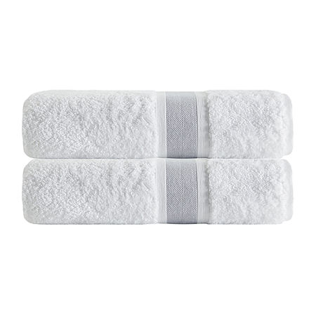 Depera Home Unique Turkish Cotton 2-Pc. Bath Towel Set - Silver