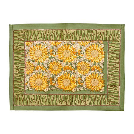 Click here for Couleur Nature Sunflower 6-pc. Placemats  One Size... prices